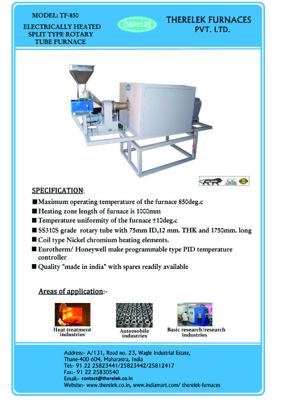 Therelek Furnaces Private Limited