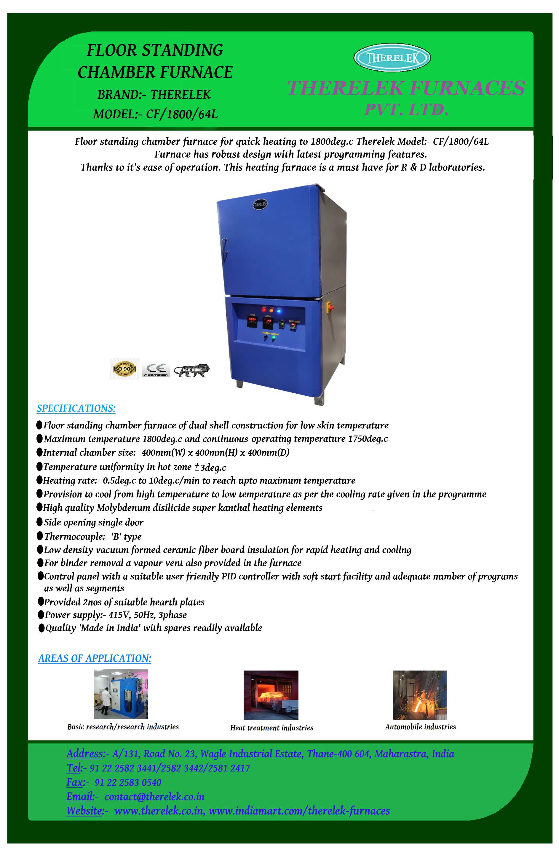 Therelek Furnaces Private Limited